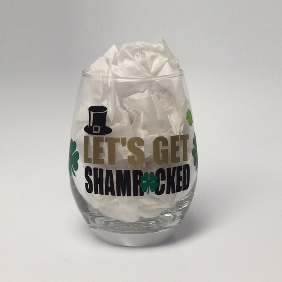 Dining | St Patricks Day Wine Glass | Poshmark